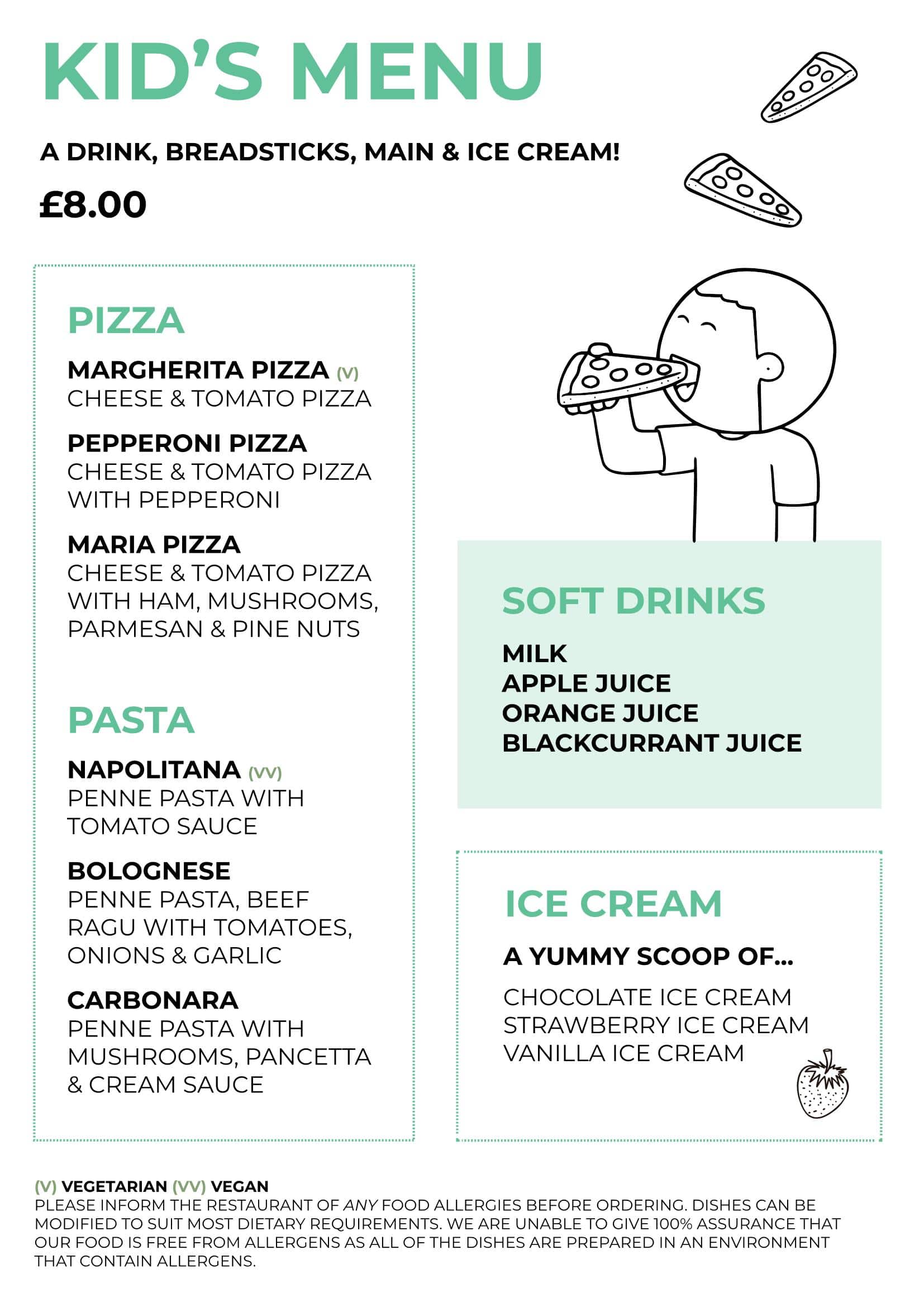 Menu – The Quarter