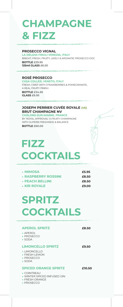 Menu – The Quarter