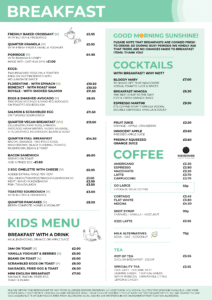 Menu – The Quarter